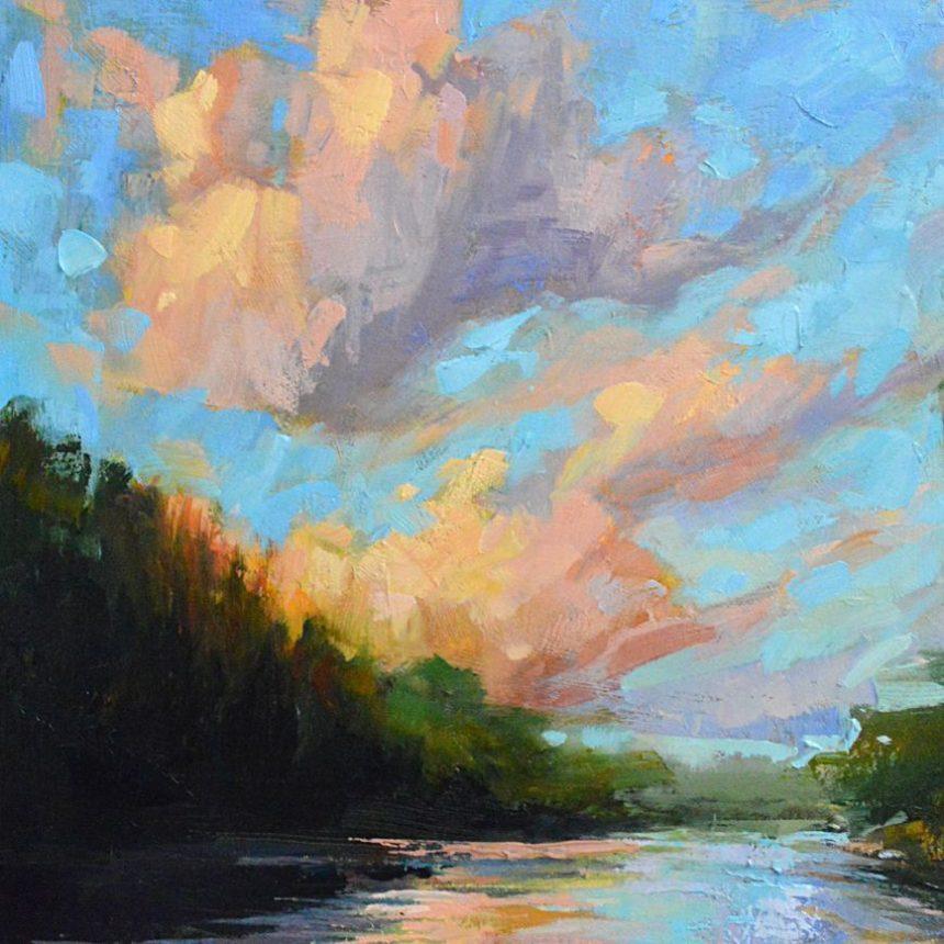 Clouds in Palette Knife (OILS) – Eastern Shore Art Center